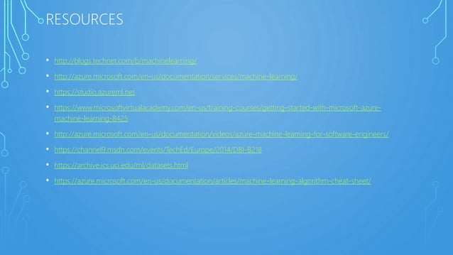 Microsoft azure machine learning | PPT