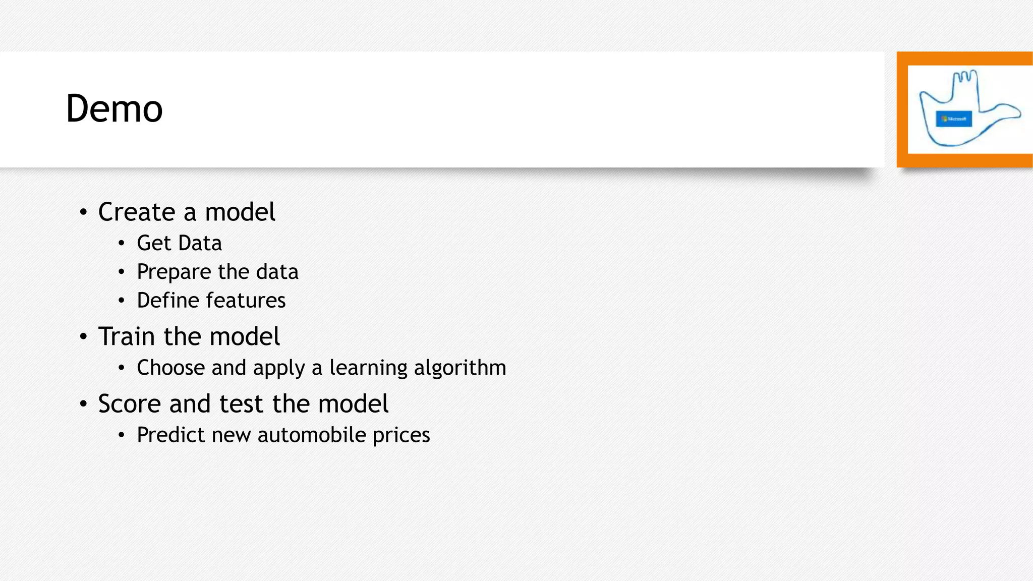 Microsoft azure machine learning jump start | PPTX