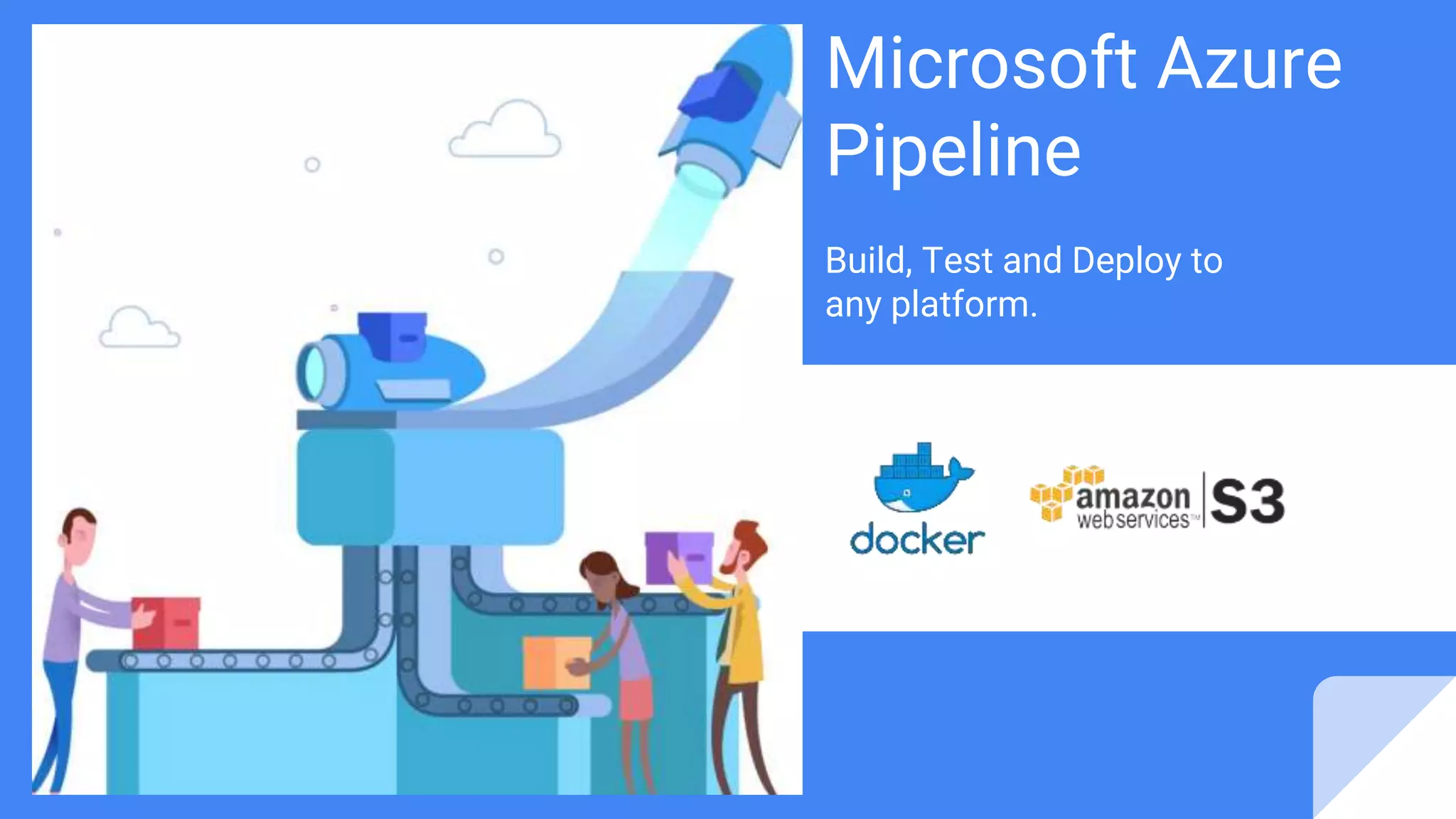 Microsoft azure pipeline + Docker + Amazon s3 + Jekyll + github | PPT Microsoft azure pipeline + Docker + Amazon s3 + Jekyll + github | PPT