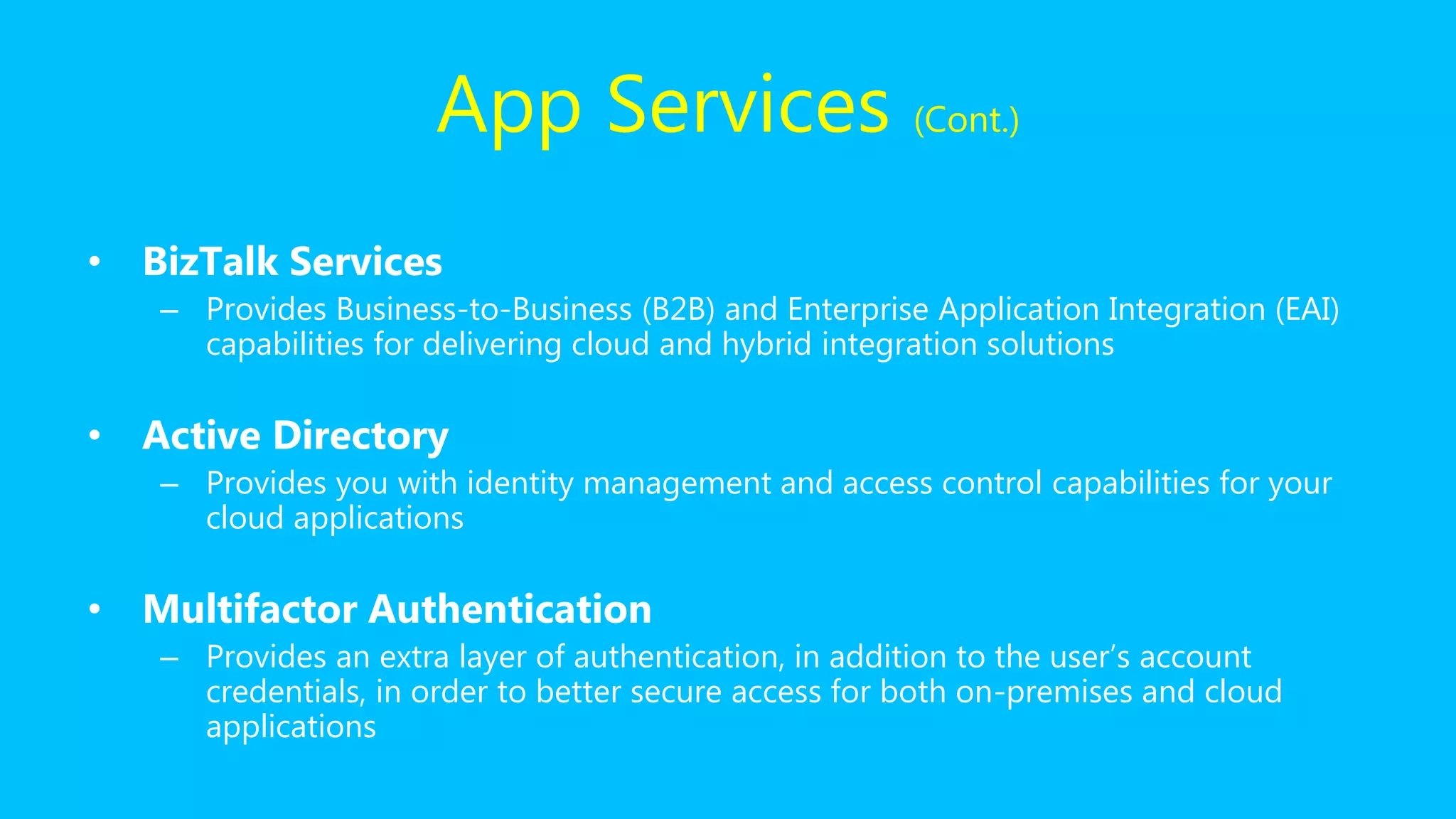 Azure Cloud PPT | PPTX
