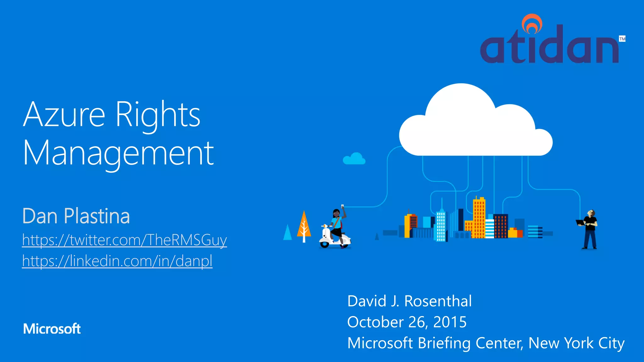 Microsoft Azure Rights Management | PPT