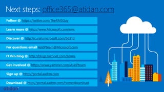 Microsoft Azure Rights Management | PPT