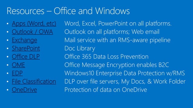 Microsoft Azure Rights Management | PPT