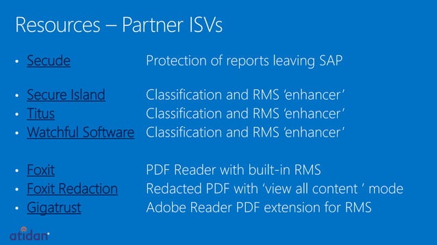 Microsoft Azure Rights Management | PPT