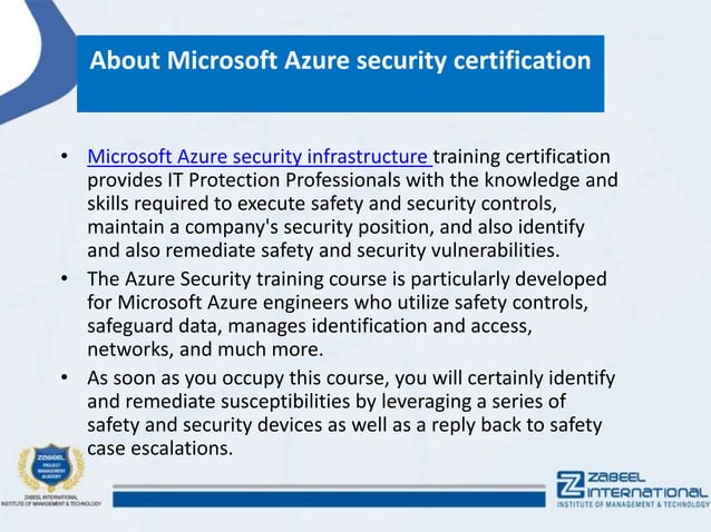 Microsoft Azure security infrastructure – Importance of Azure ...