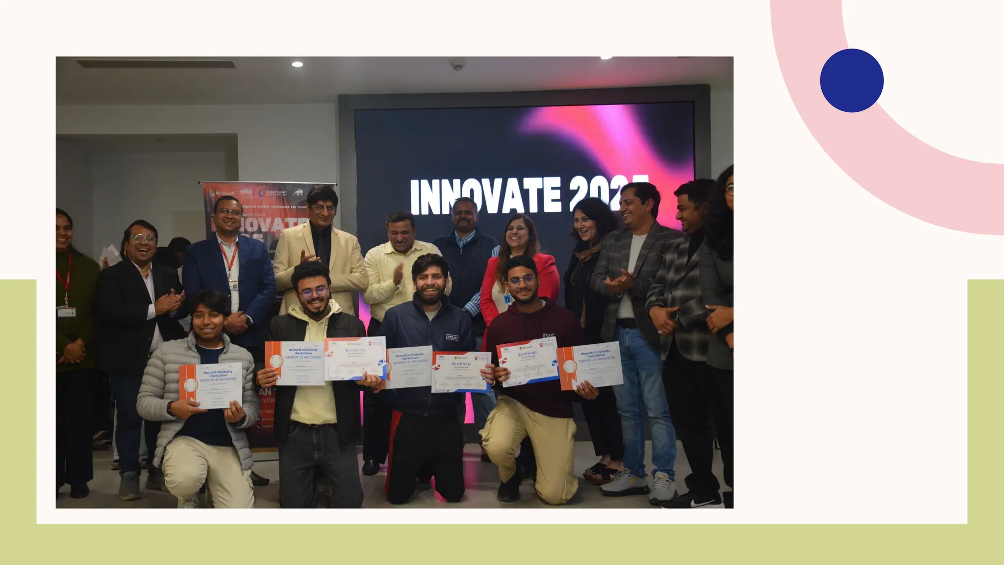 Microsoft Bennett Hackathon – AI Innovate 2025, bennett.edu.in