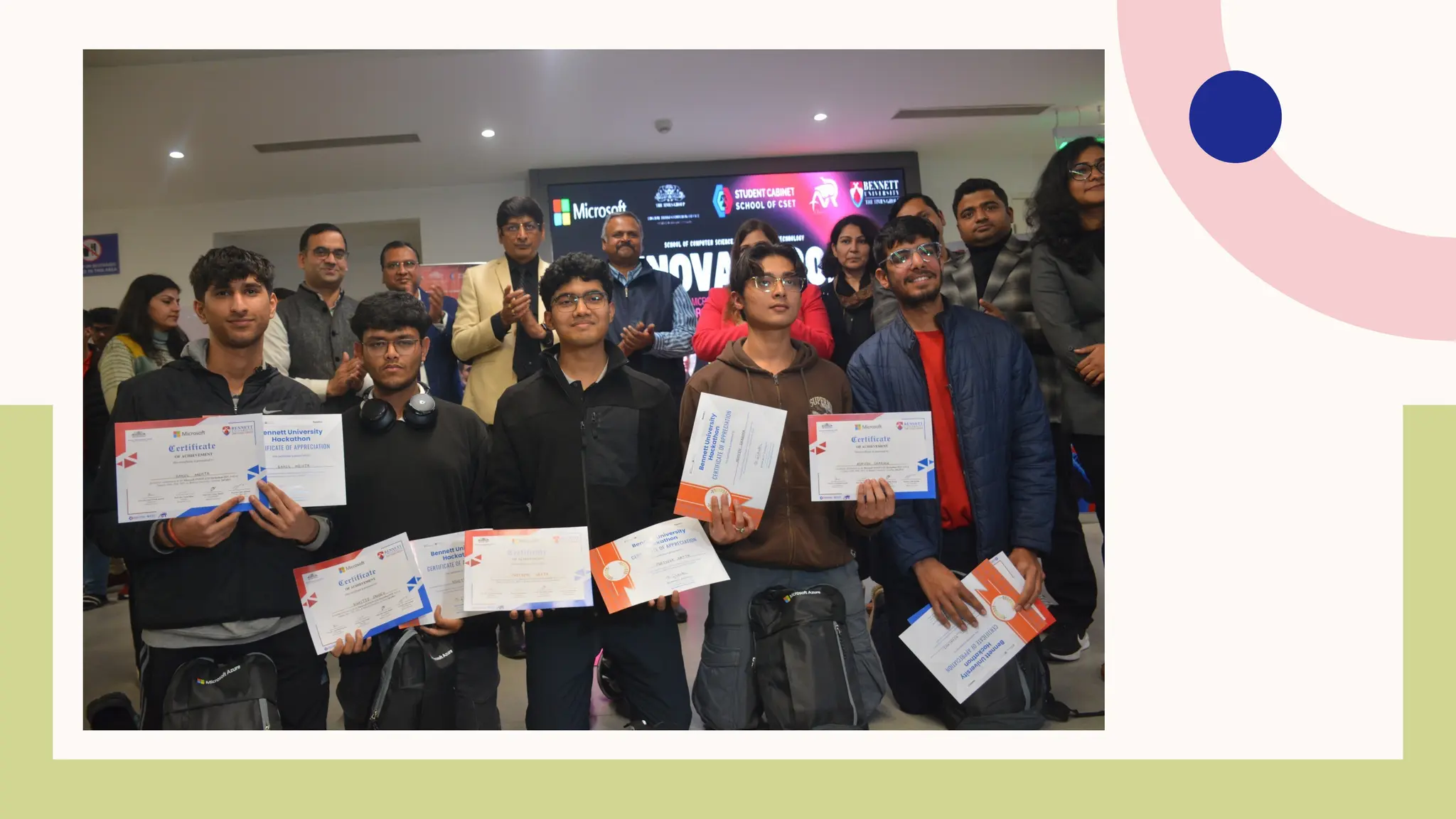 Microsoft Bennett Hackathon – AI Innovate 2025, bennett.edu.in
