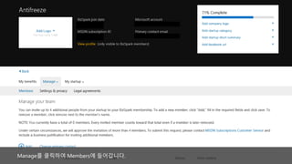 Microsoft BizSpark 활용 매뉴얼 | PDF