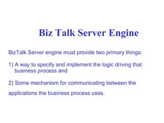 Microsoft Biz Talk Server | PPT