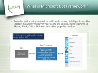 Microsoft bot framework | PPTX