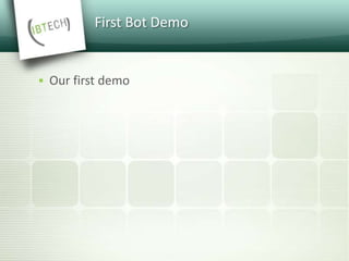 Microsoft bot framework | PPTX