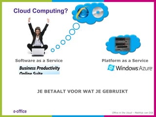 Microsoft BPOS overzicht en demonstratie | PPT