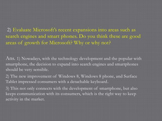 Microsoft case study by Anirudh garg | PPTX