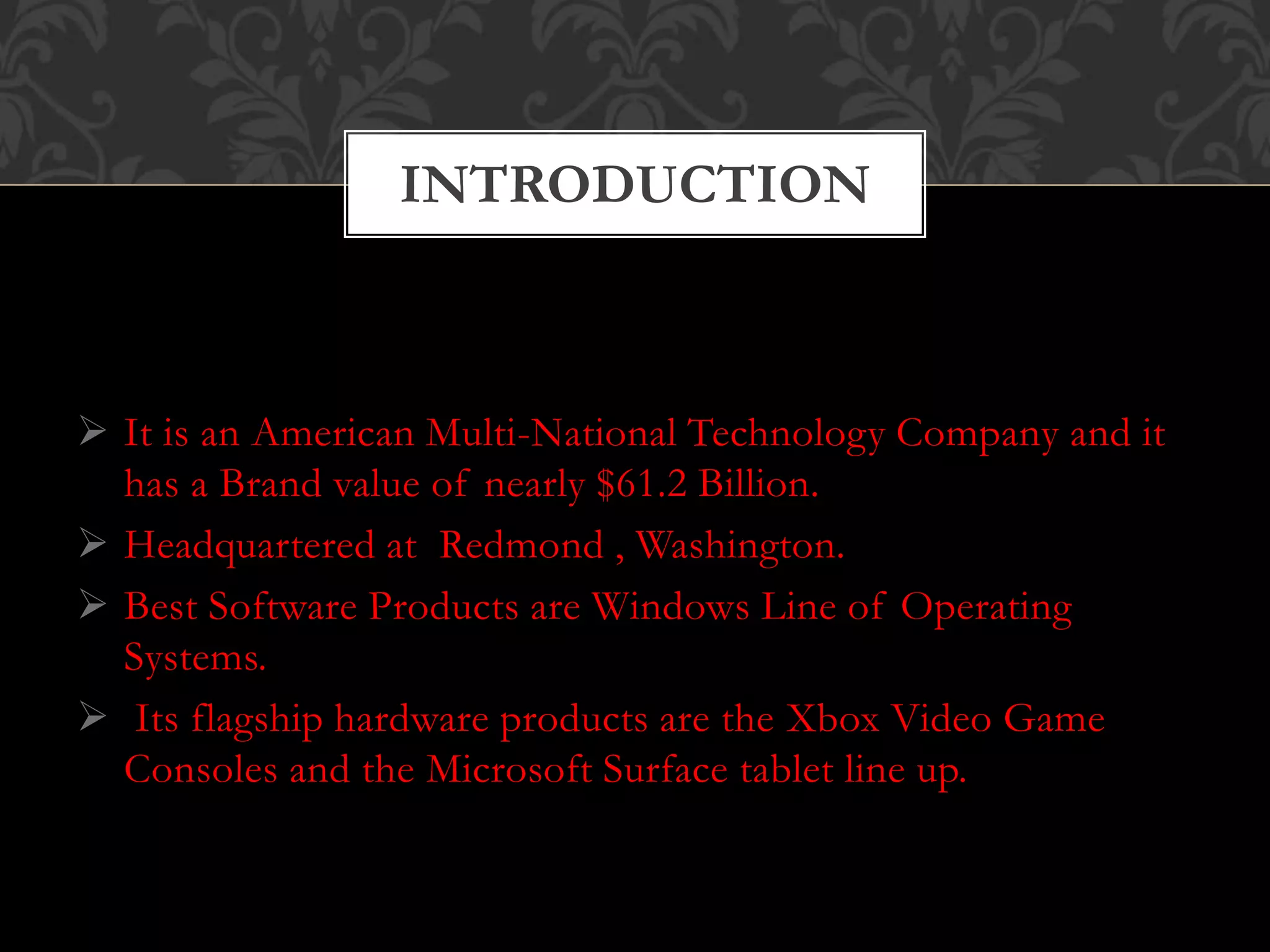 Microsoft case study | PPT