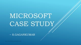 Microsoft case study | PPTX