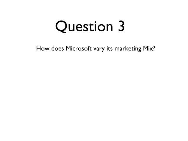 Microsoft case study revised | PPT