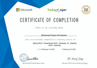 Microsoft certificate | PPT