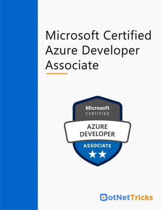 Microsoft certified azure developer associate | PDF