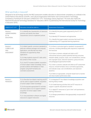 Microsoft certified educator_study_guide | PDF