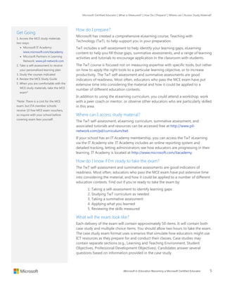Microsoft certified educator_study_guide | PDF