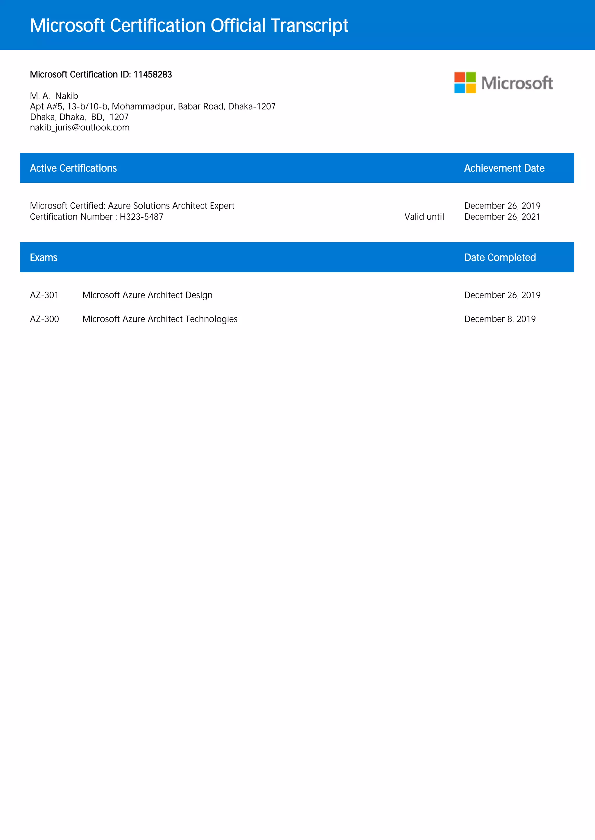 Microsoft certified professional | PDF