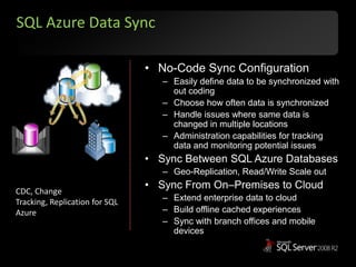 Microsoft Cloud Database & Cloud BI | PPT
