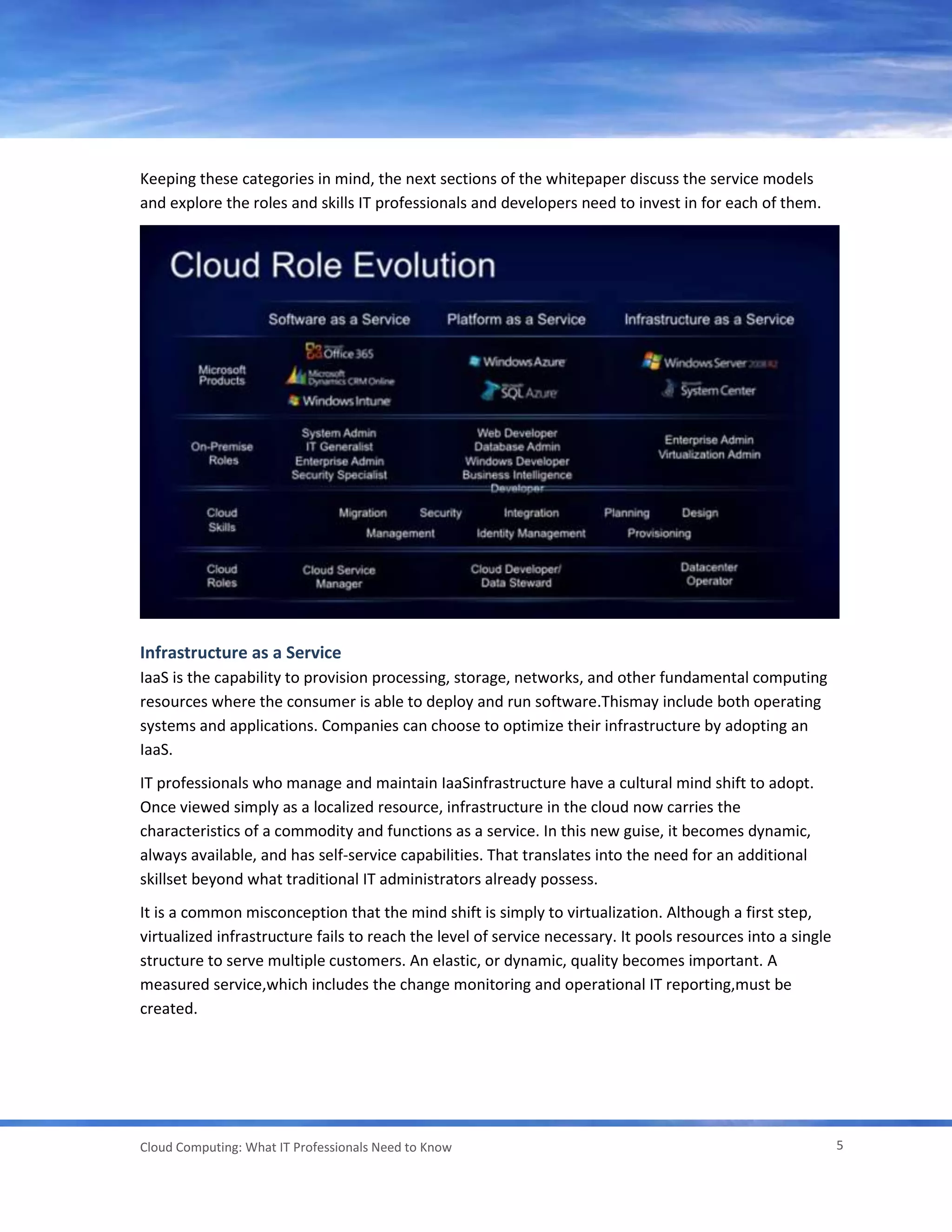 Microsoft cloud whitepaper | PDF