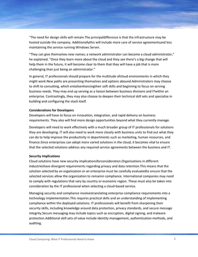 Microsoft cloud whitepaper | PDF