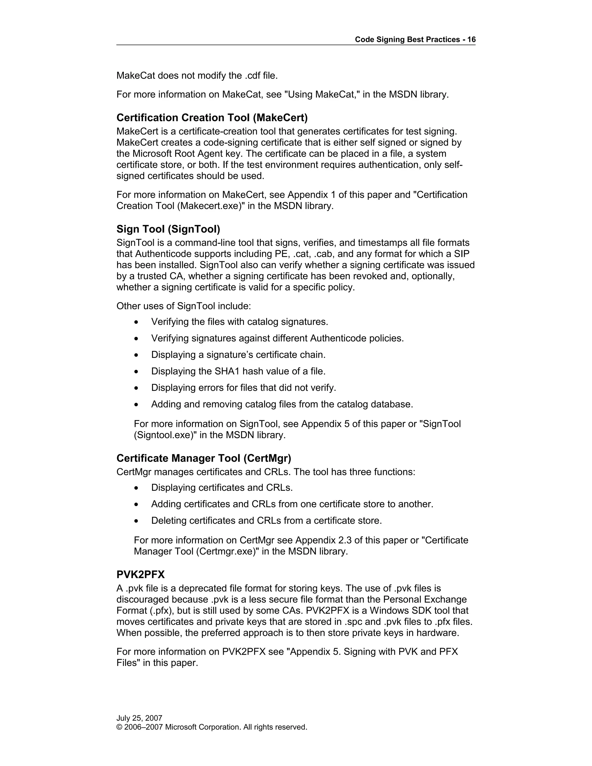 Microsoft Code Signing Certificate Best Practice - CodeSignCert.com