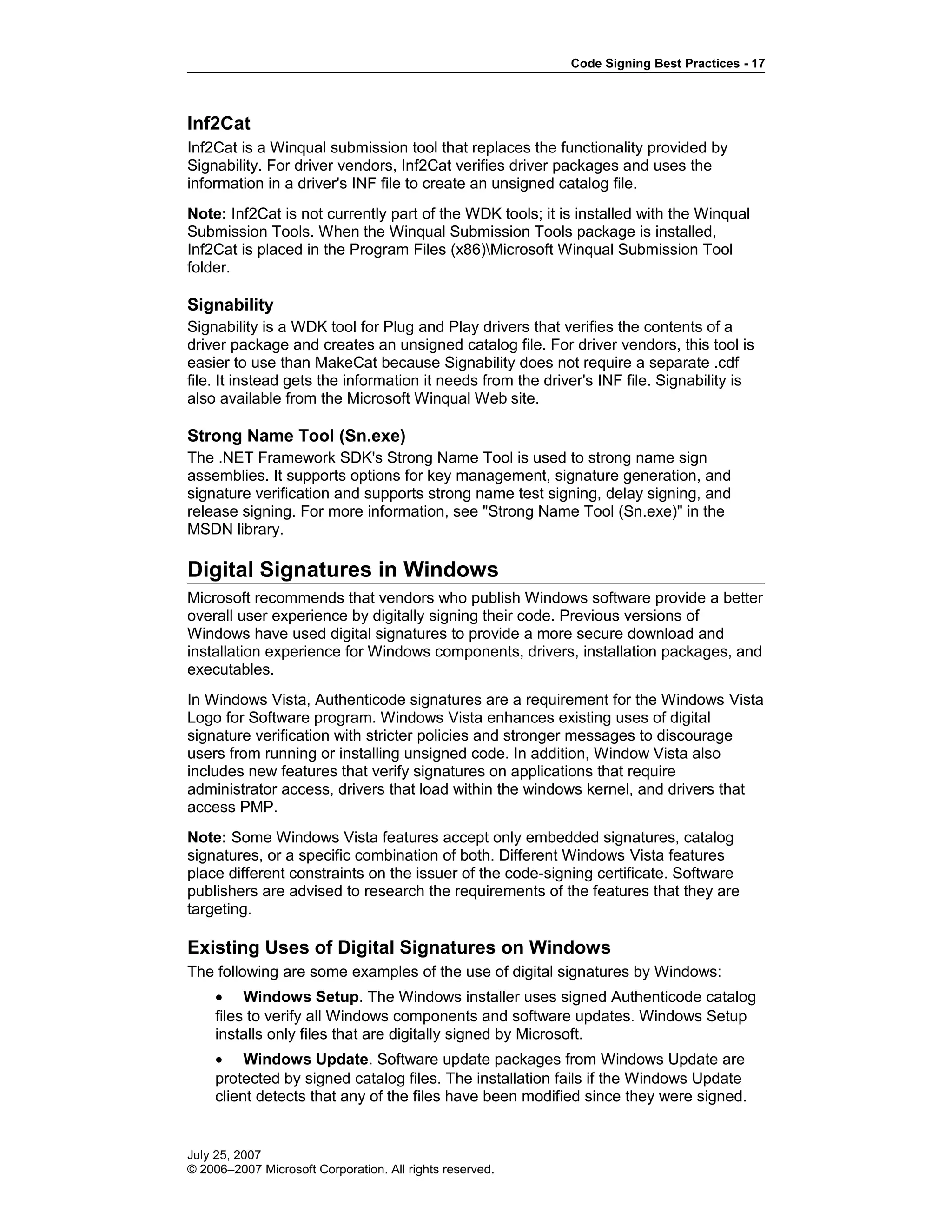 Microsoft Code Signing Certificate Best Practice - CodeSignCert.com