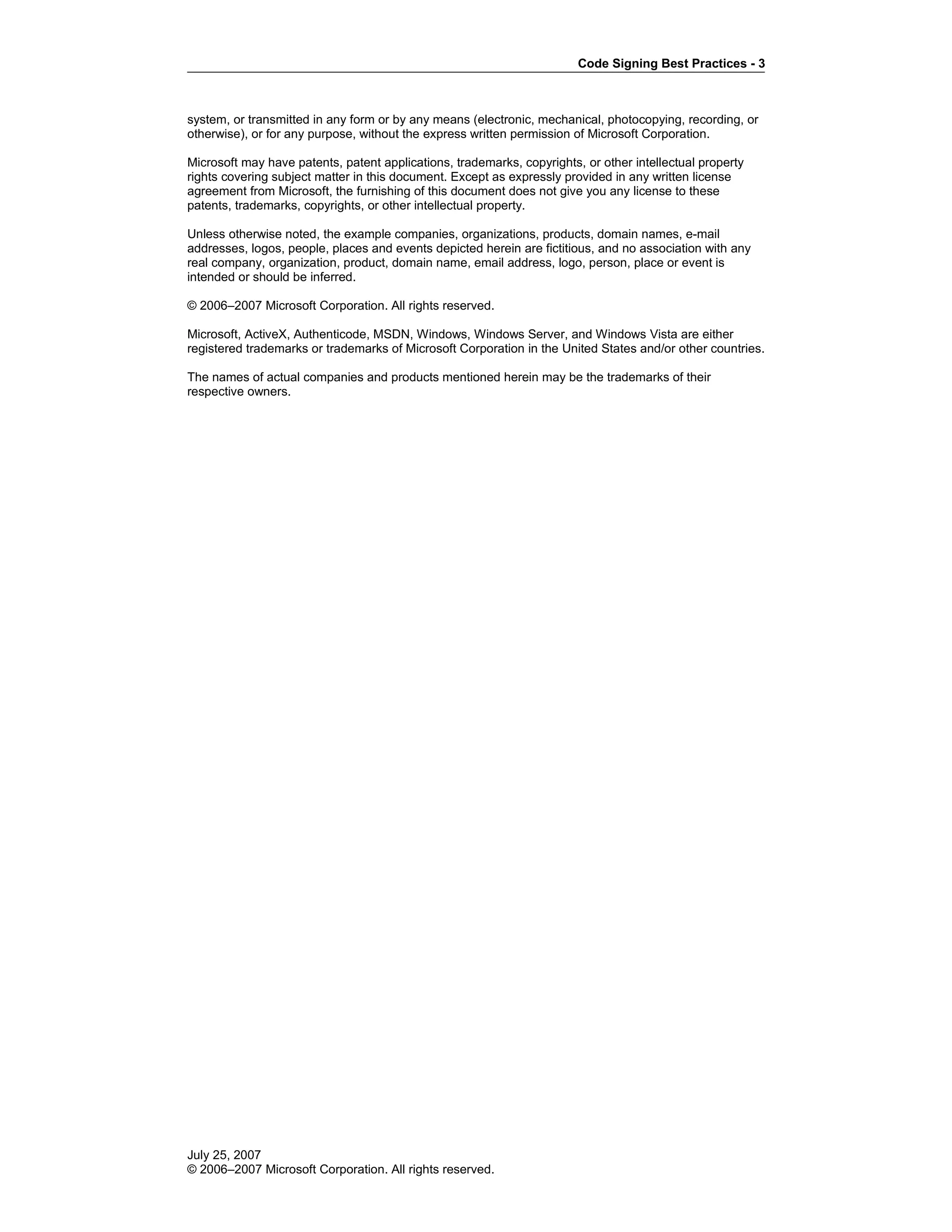 Microsoft Code Signing Certificate Best Practice - CodeSignCert.com