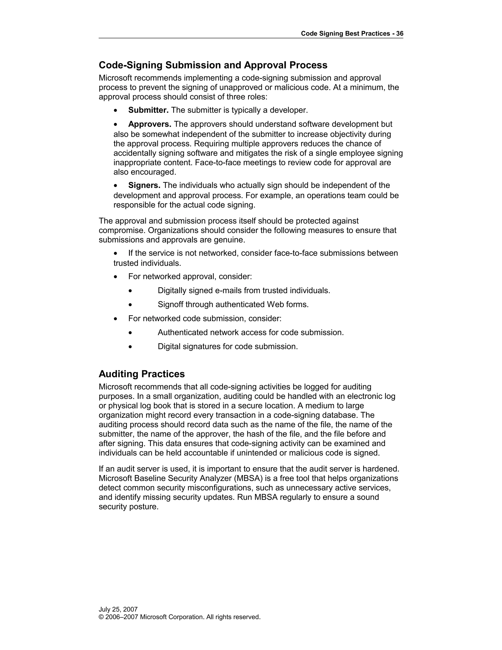 Microsoft Code Signing Certificate Best Practice - CodeSignCert.com