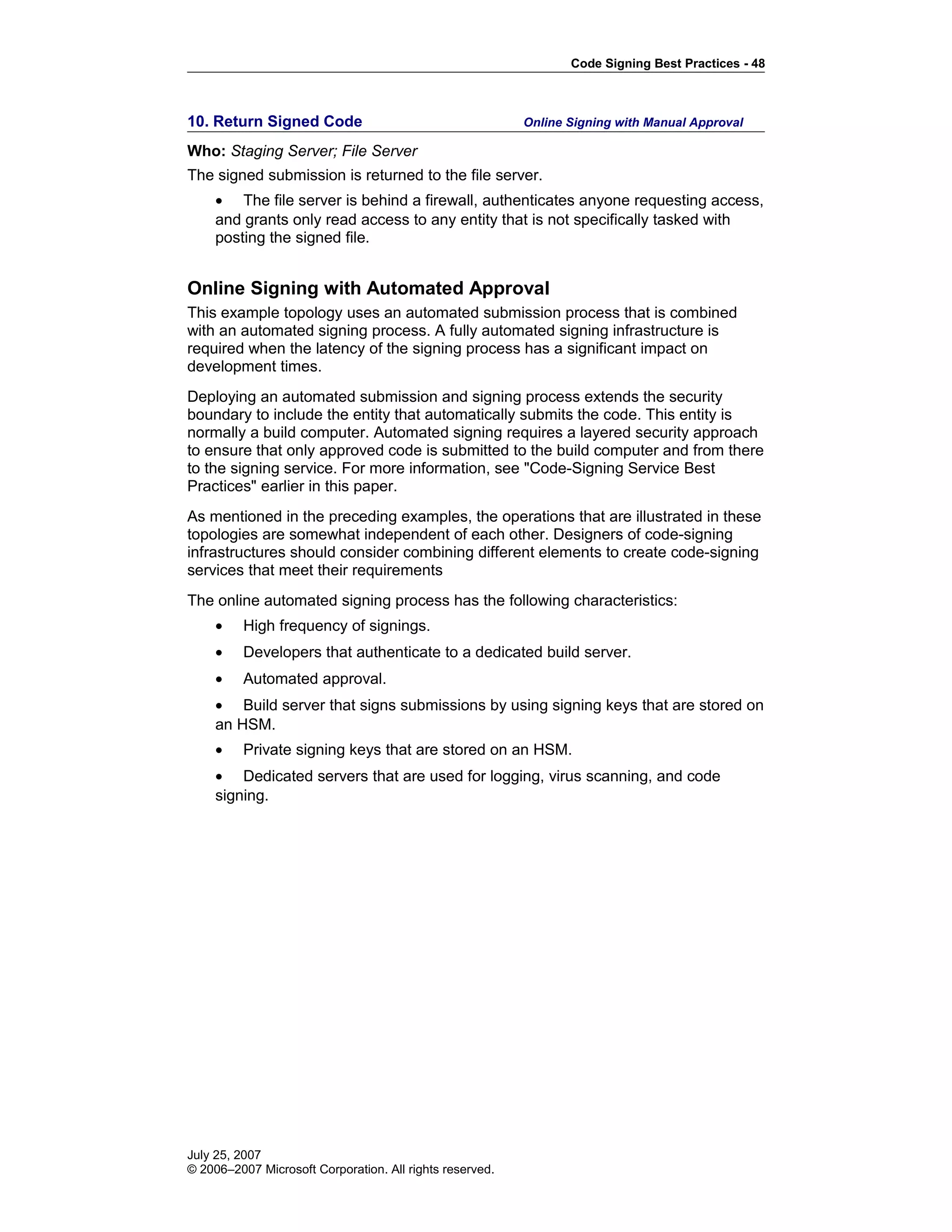 Microsoft Code Signing Certificate Best Practice - CodeSignCert.com