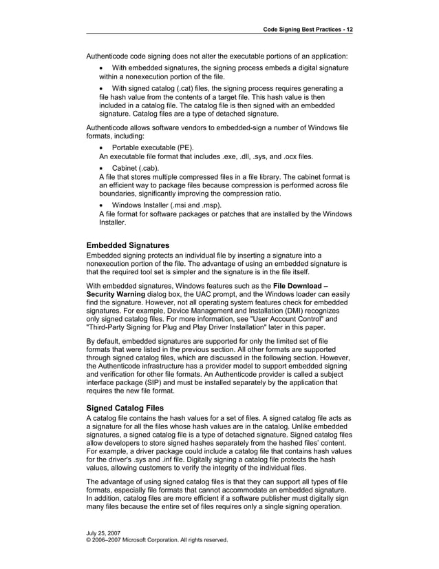 Microsoft Code Signing Certificate Best Practice - CodeSignCert.com
