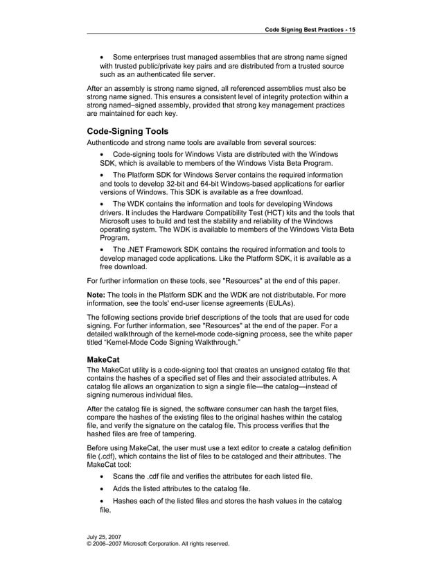 Microsoft Code Signing Certificate Best Practice - CodeSignCert.com