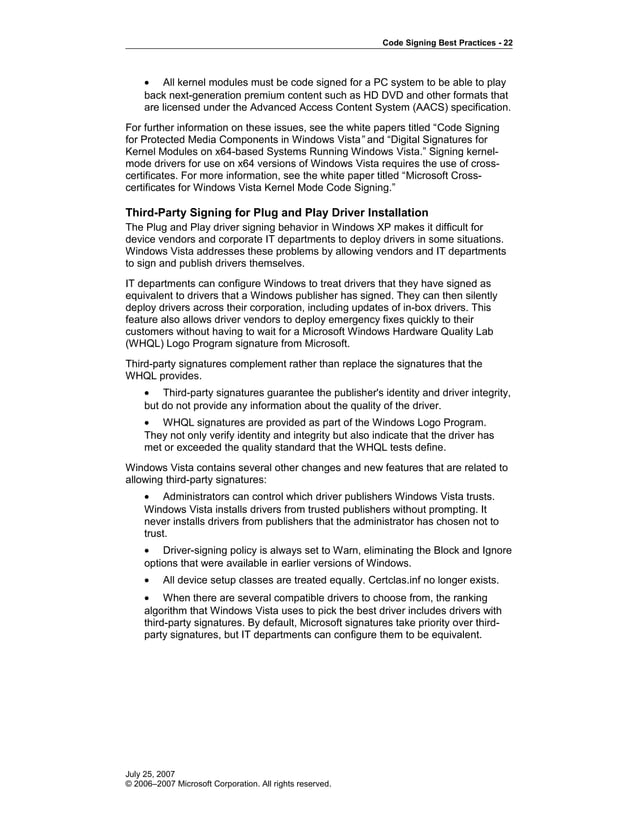 Microsoft Code Signing Certificate Best Practice - CodeSignCert.com