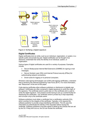 Microsoft Code Signing Certificate Best Practice - CodeSignCert.com