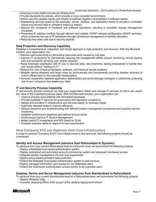 Microsoft Core Infratructure | PDF