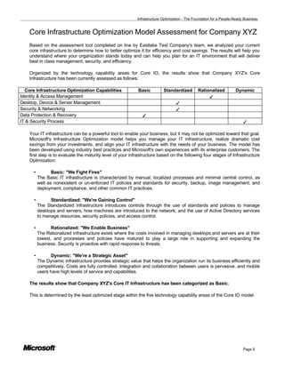 Microsoft Core Infratructure | PDF