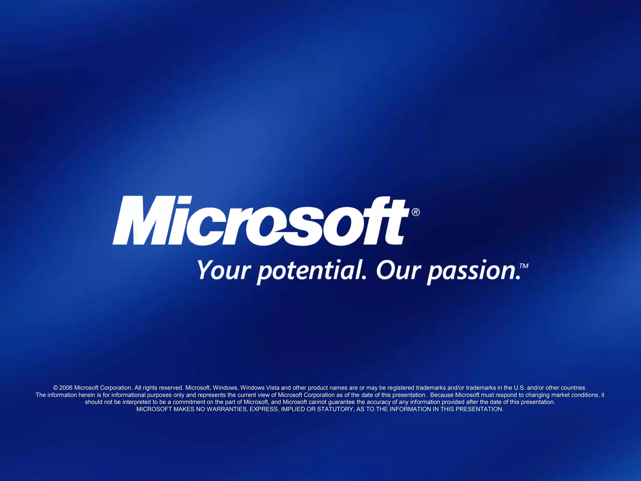 Microsoft Core Infrastructure Overview | PPTX