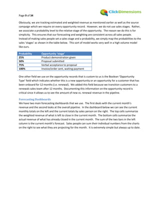 Microsoft crm implementation blueprint | PDF | Sales | Business