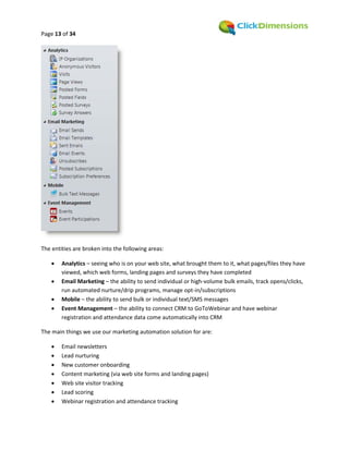 Microsoft crm implementation blueprint | PDF | Sales | Business