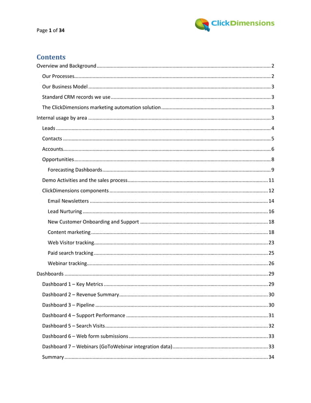 Microsoft crm implementation blueprint | PDF