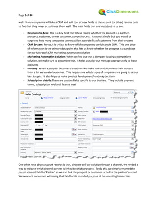 Microsoft crm implementation blueprint | PDF | Sales | Business