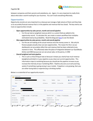 Microsoft crm implementation blueprint | PDF | Sales | Business