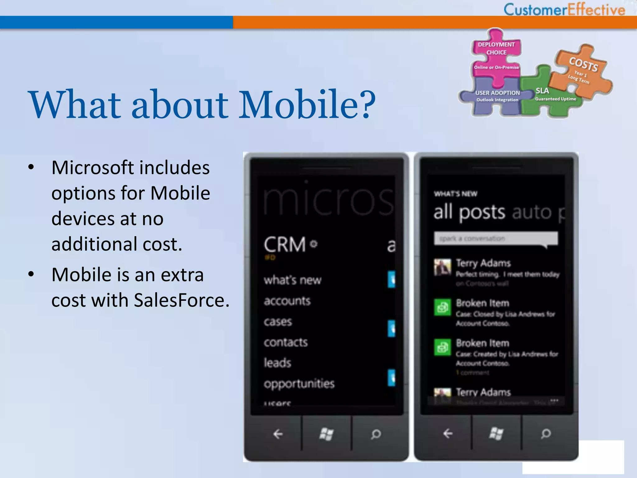 Microsoft Crm Vs Salesforce Pptx Computing Technology And Computing