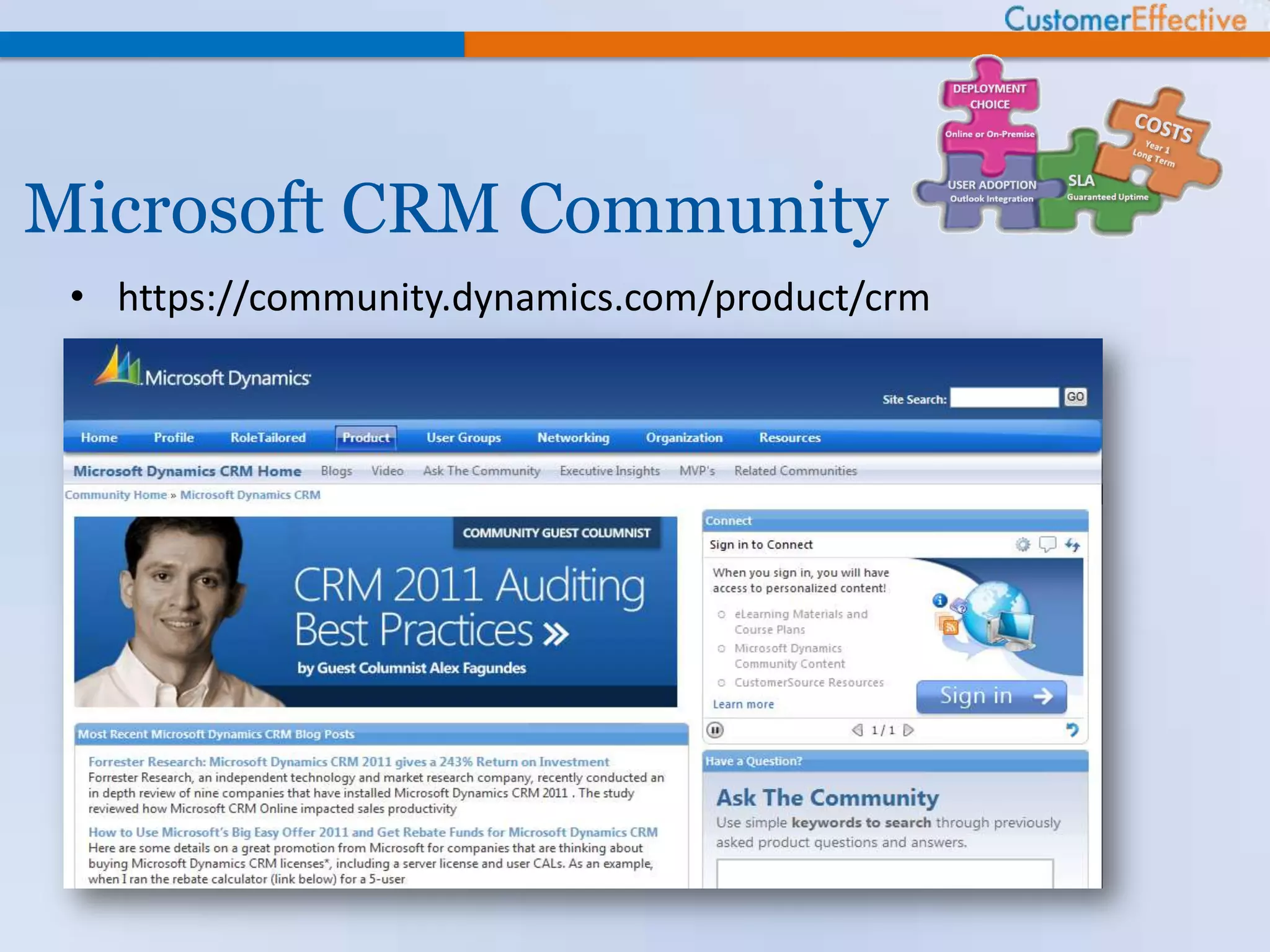 Microsoft Crm Vs Salesforce Pptx Computing Technology And Computing