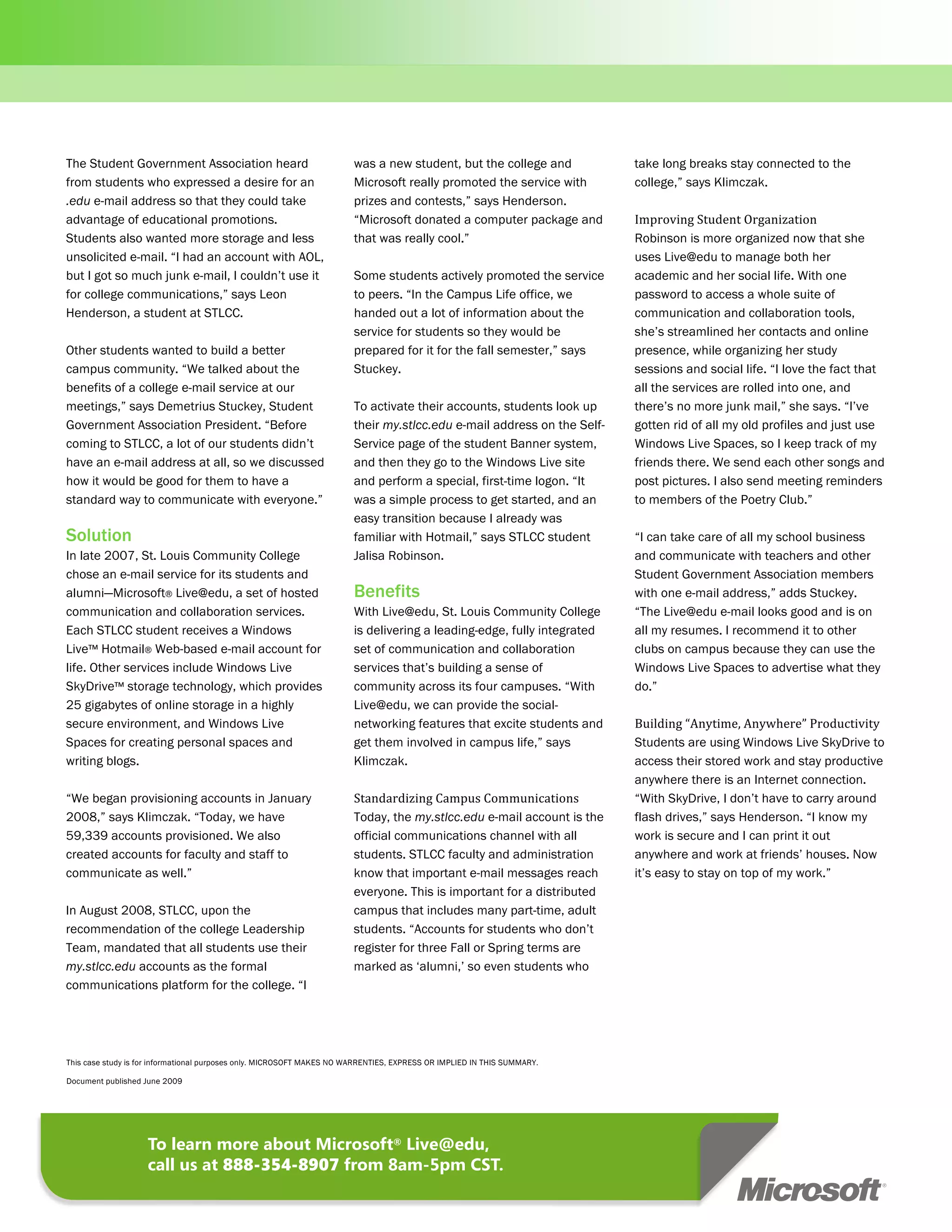 Microsoft CS March 2010 | PDF | Email | Internet