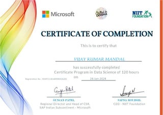 MICROSOFT Data Analytics Course certificate.pdf