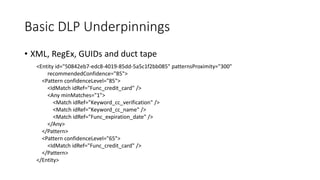 Microsoft data loss prevention | PPTX